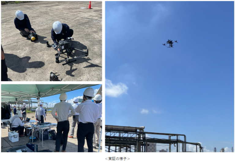 NEC通信システム社から、自律航行型ドローンの制御に向け、MetComの垂直測位技術を活用してリアルタイム3D測位が可能と発表されました | ニュース | MetCom株式会社